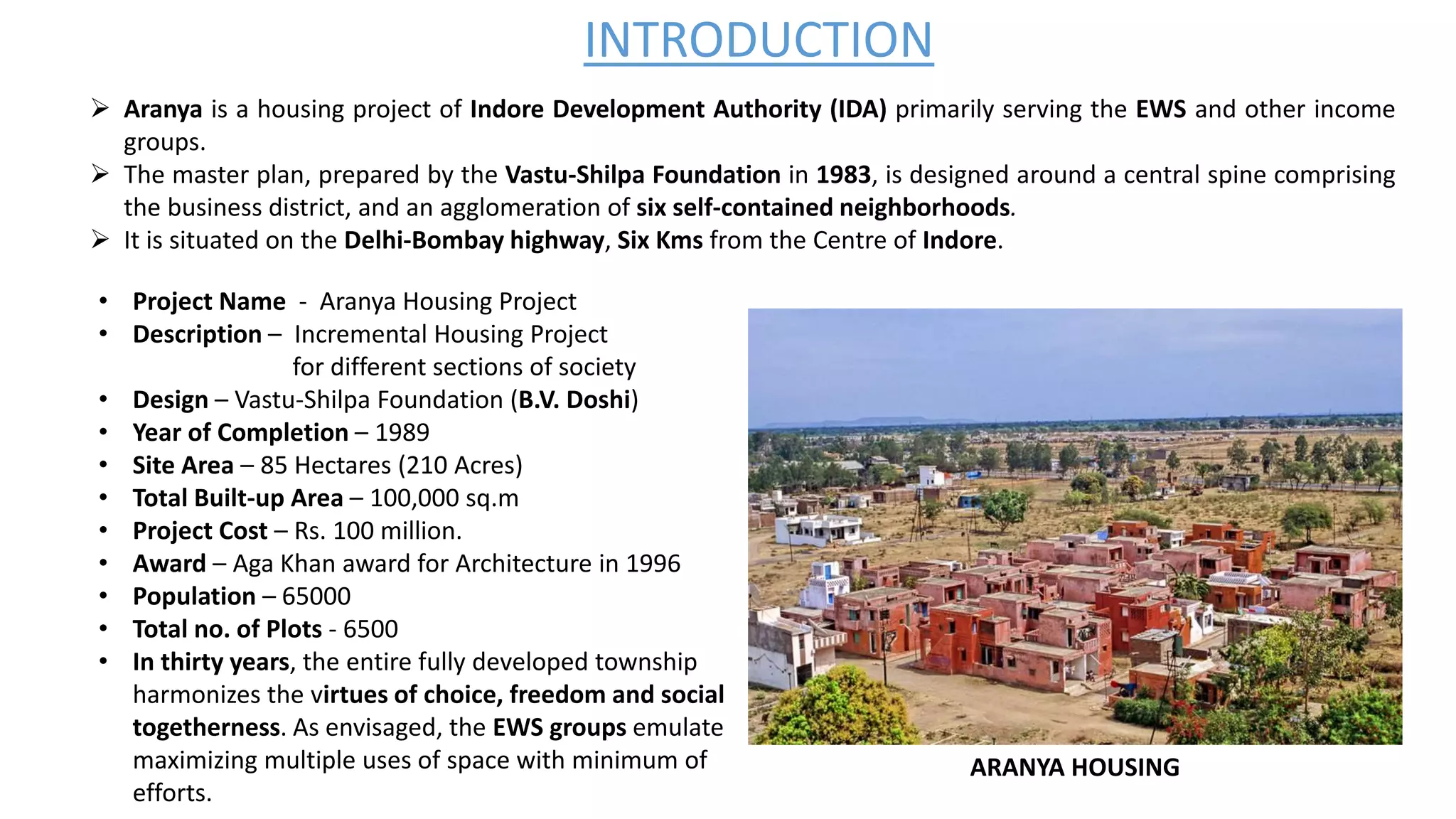 ARANYA HOUSING CASE STUDY | PPTX
