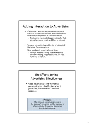 How does Advertising Communication Work? | PDF