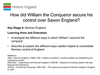 How did William the Conqueror secure his control over Saxon England_.ppt