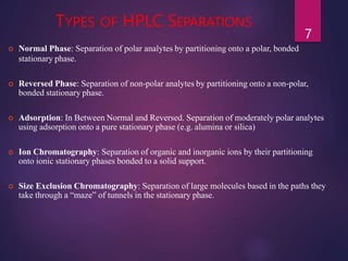High-performance liquid chromatography (HPLC) | PPTX