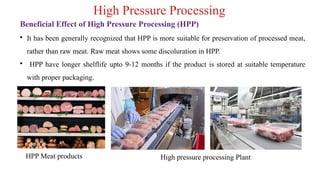 High Pressure Processing , Hurdle Technology and Irradiation of foods ...