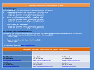 HR Conference In Dubai 21 & 22 Apr 12 | PPT