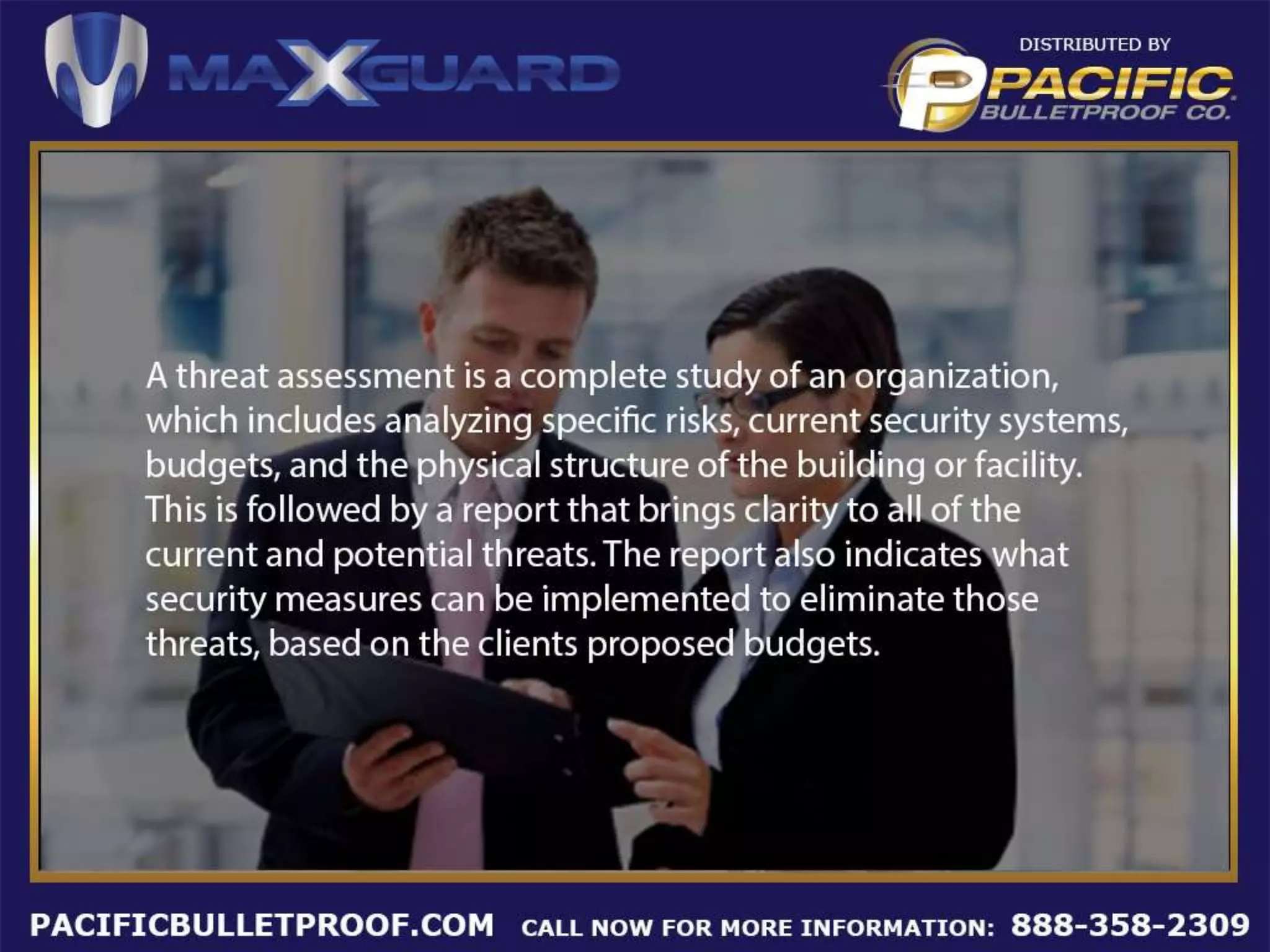 Pacific Bulletproof Threat Assessment Powerpoint | PPSX
