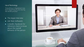 Recruitment process in deloitte | PPTX