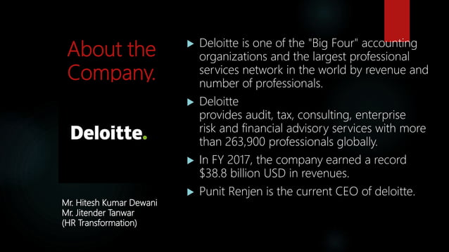 Recruitment process in deloitte | PPTX | Resume Writing and Advice | Job Search