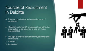 Recruitment process in deloitte | PPTX