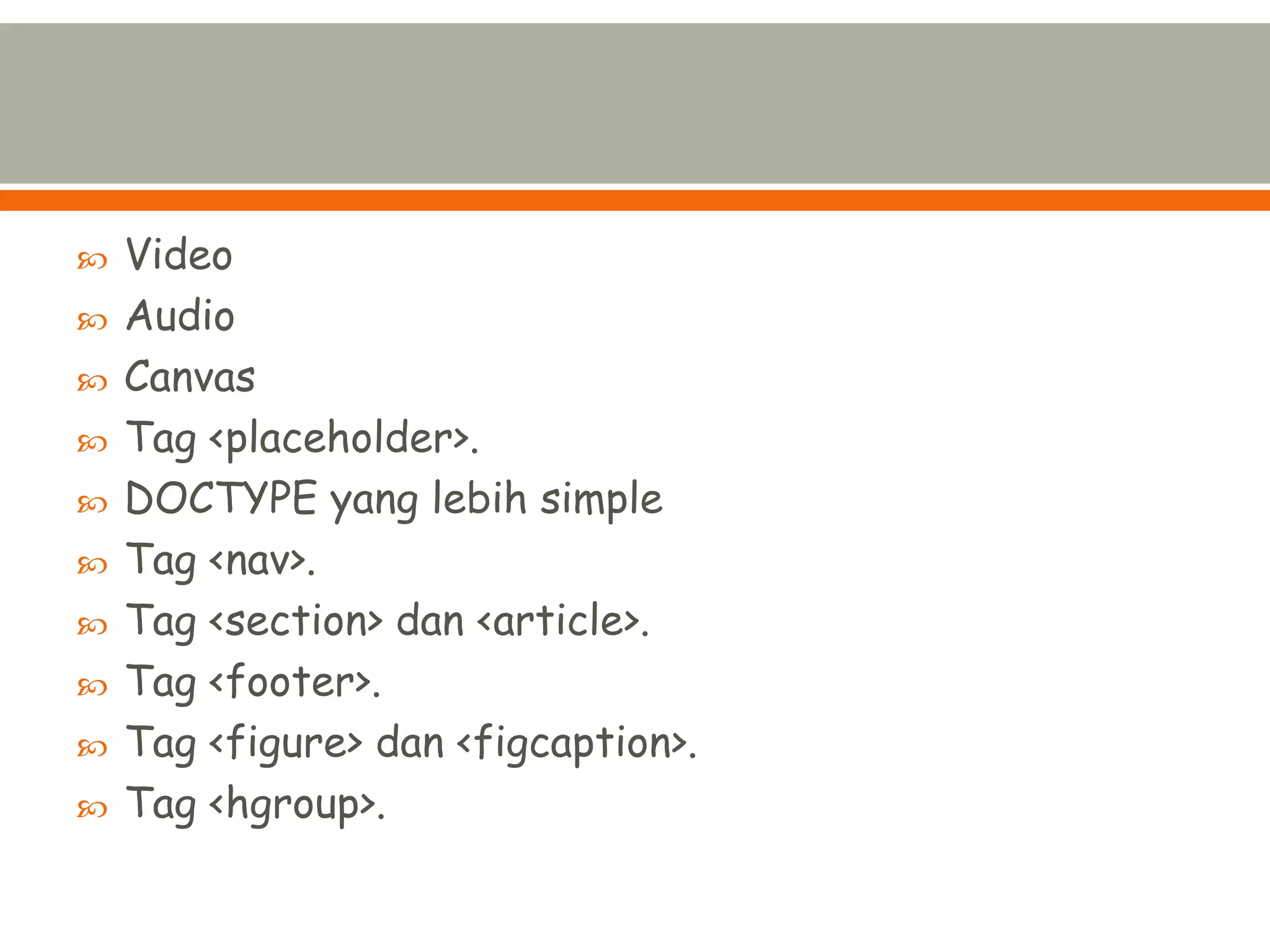 Ppt html5 rully_amrizal_1102412020 | PPT