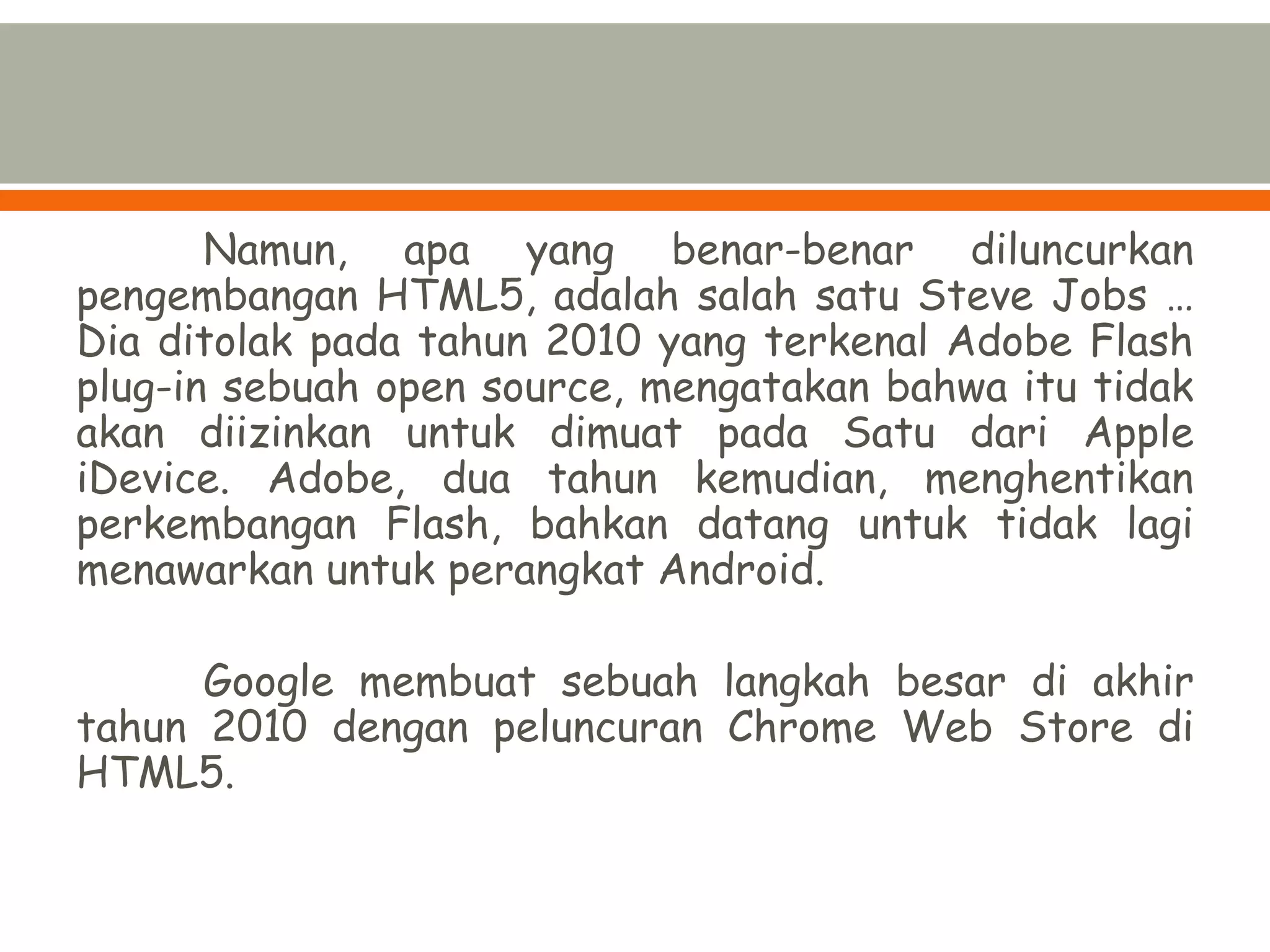 Ppt html5 rully_amrizal_1102412020 | PPT