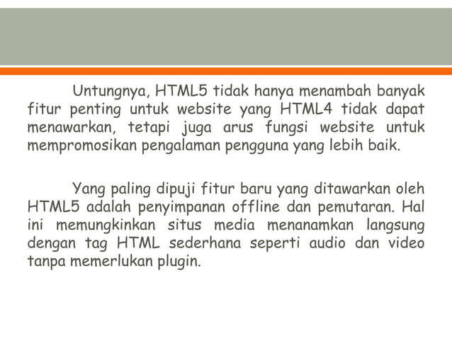 Ppt html5 rully_amrizal_1102412020 | PPT