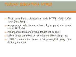 Ppt html5 rully_amrizal_1102412020 | PPT