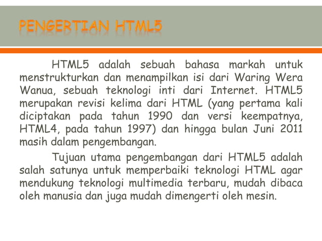 Ppt html5 rully_amrizal_1102412020 | PPT