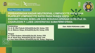 PPT_HUBUNGAN KADAR NEUTROPHIL LYMPHOCYTE RATIO-1-1 | PPTX