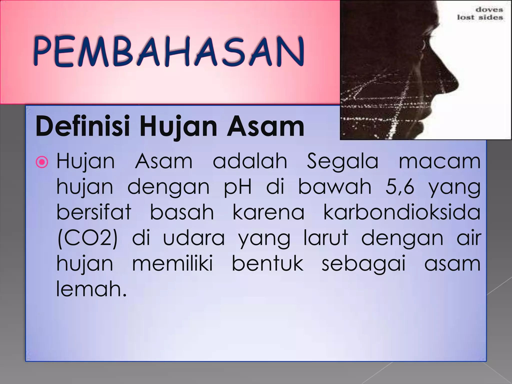 Ppt hujan asam | PPTX