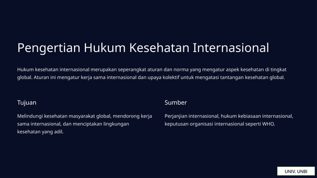 PPT Hukum-Kesehatan-Internasional PER 1 - 2 HSP.pptx