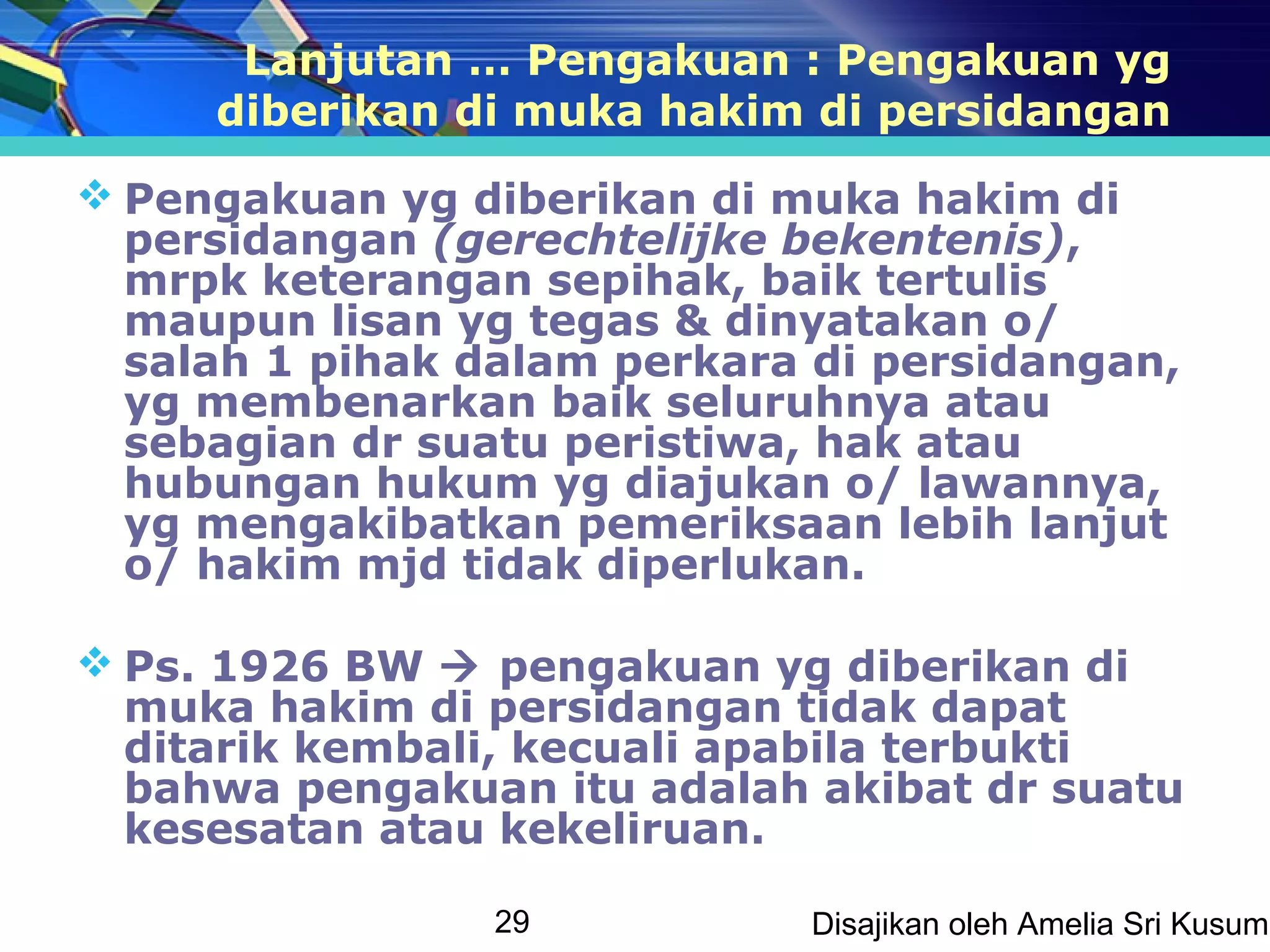 Ppt hukum acara perdata | PPT
