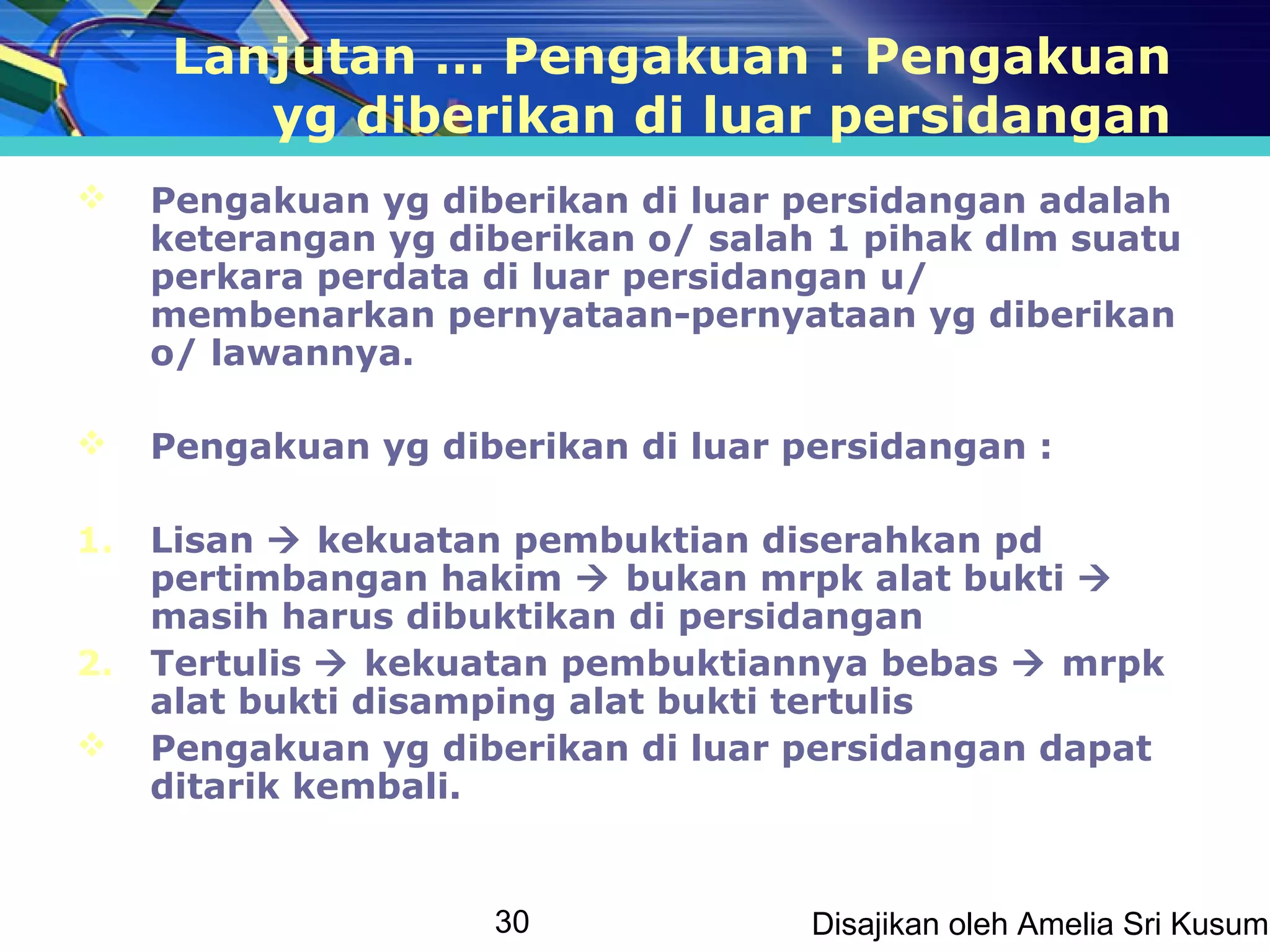 Ppt hukum acara perdata | PPT
