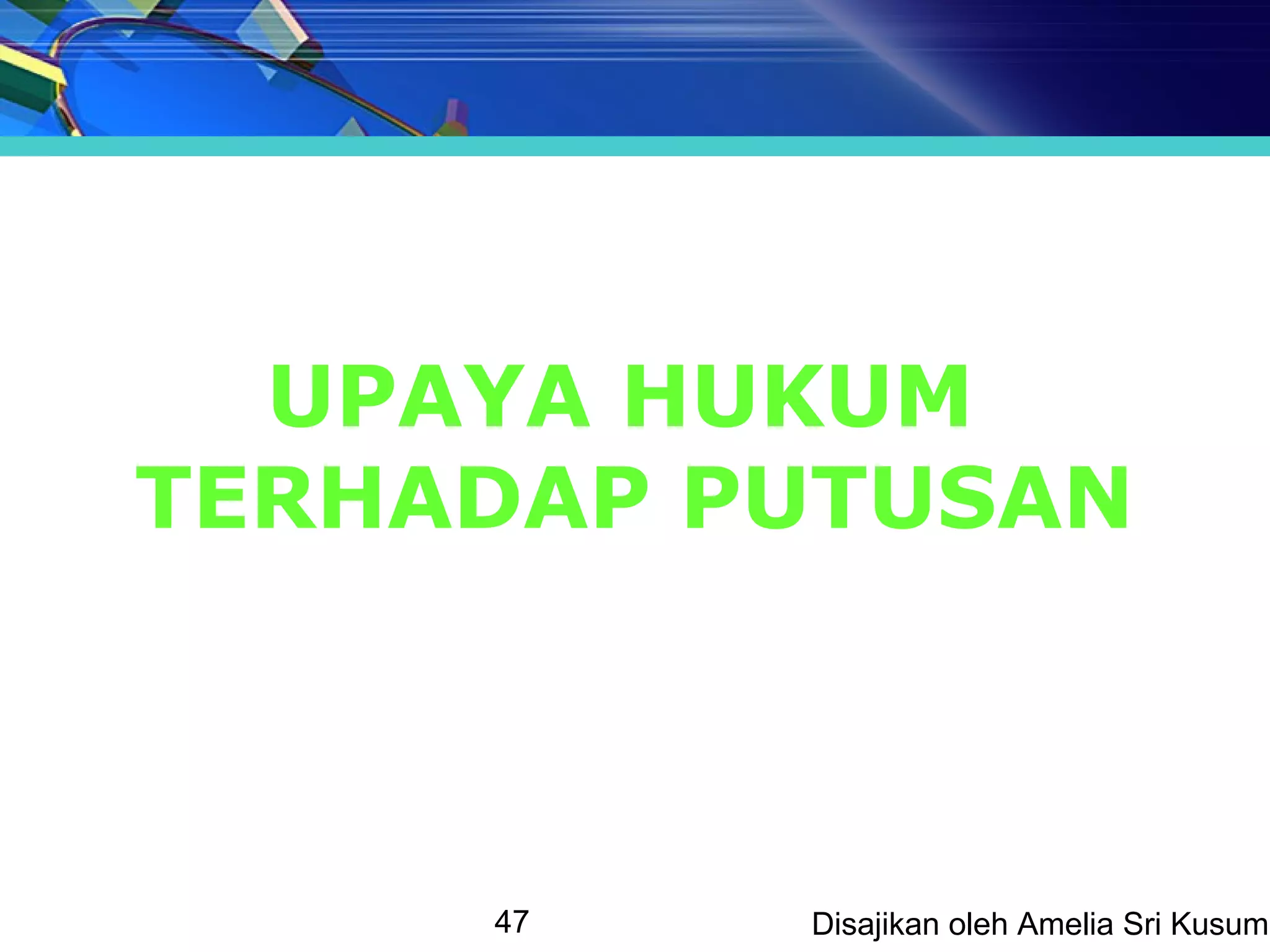 Ppt hukum acara perdata | PPT