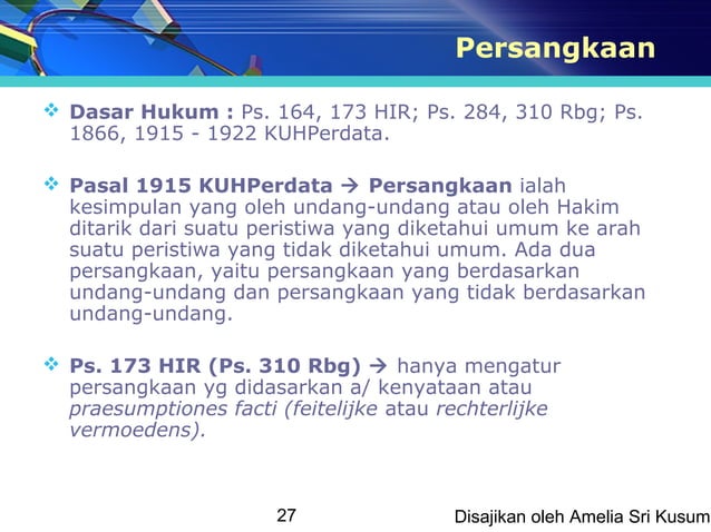 Ppt hukum acara perdata | PPT