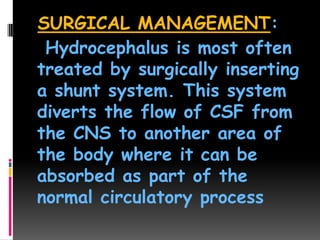 hydrocephalus | PPTX