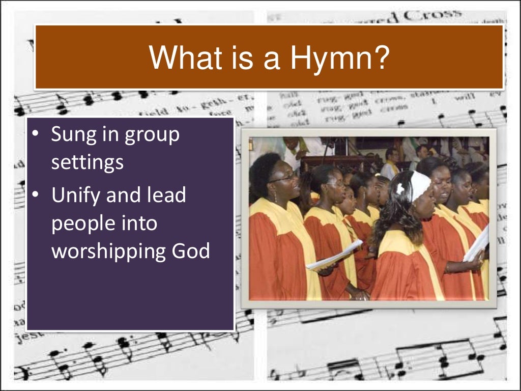Ppt hymns