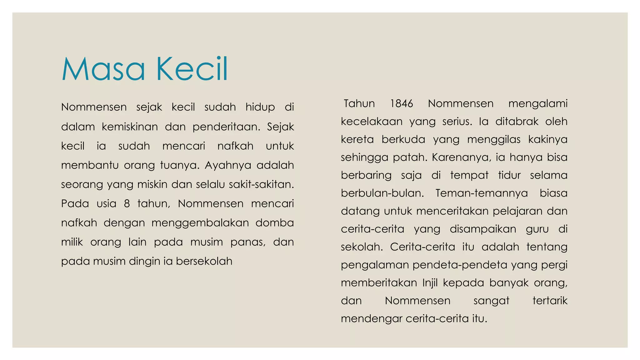 Presentasi tokoh I.L Nommensen | PPTX