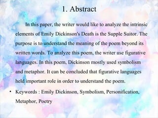 I-Learning for Literature : Poetry | PPT