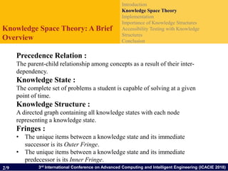 Exploring Application of Knowledge Space Theory in Accessibility ...
