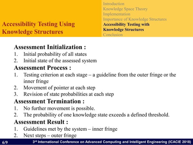 Exploring Application of Knowledge Space Theory in Accessibility ...
