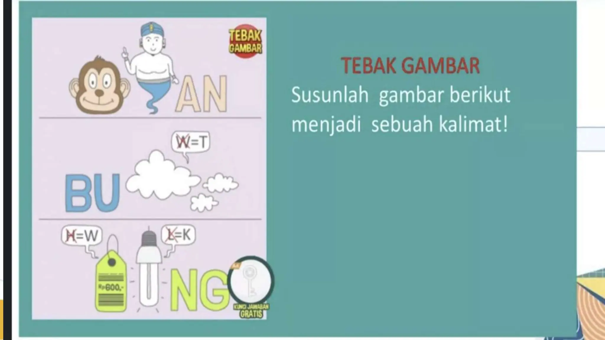 PPT ICE BREAKING susun kata dan asah otak | PPTX