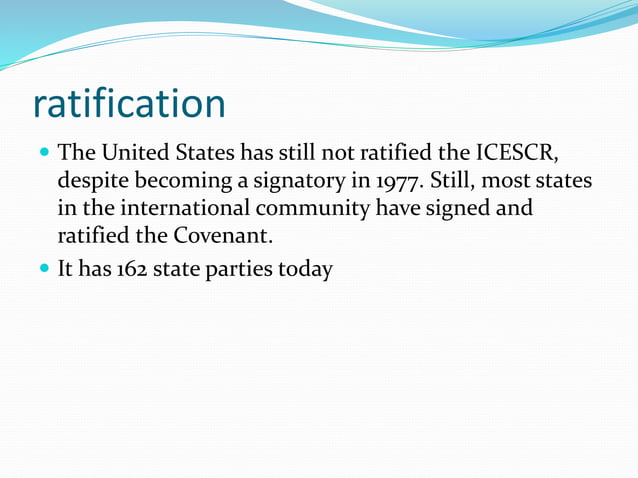 PPT ICESCR.pptx | Law