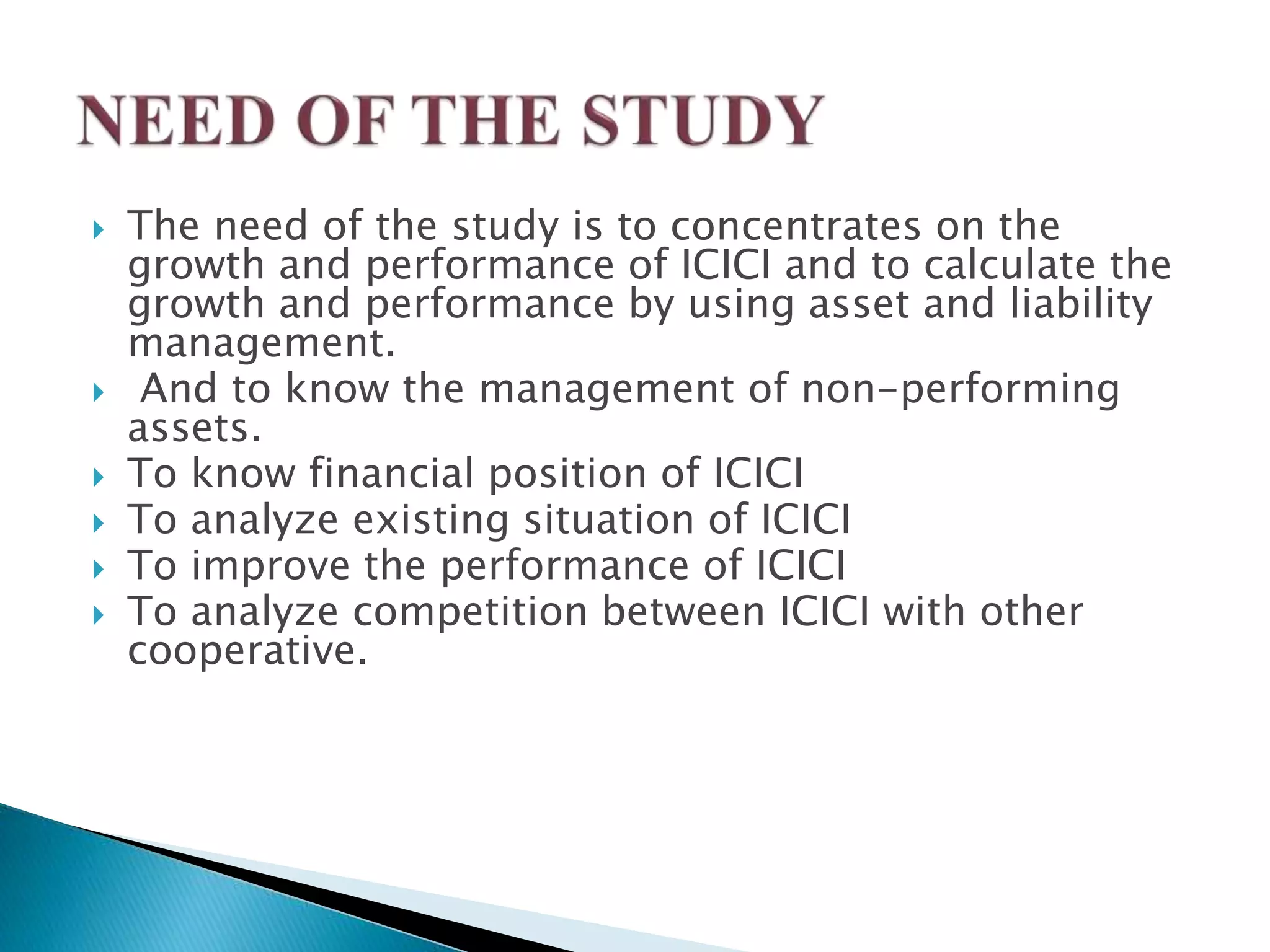 A Study of ICICI Bank | PPTX