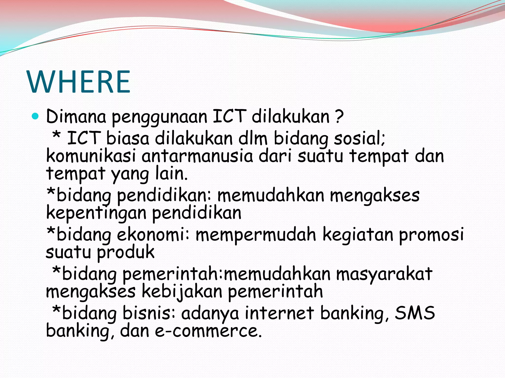 Ppt ict | PPT