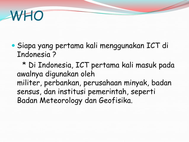Ppt ict | PPT