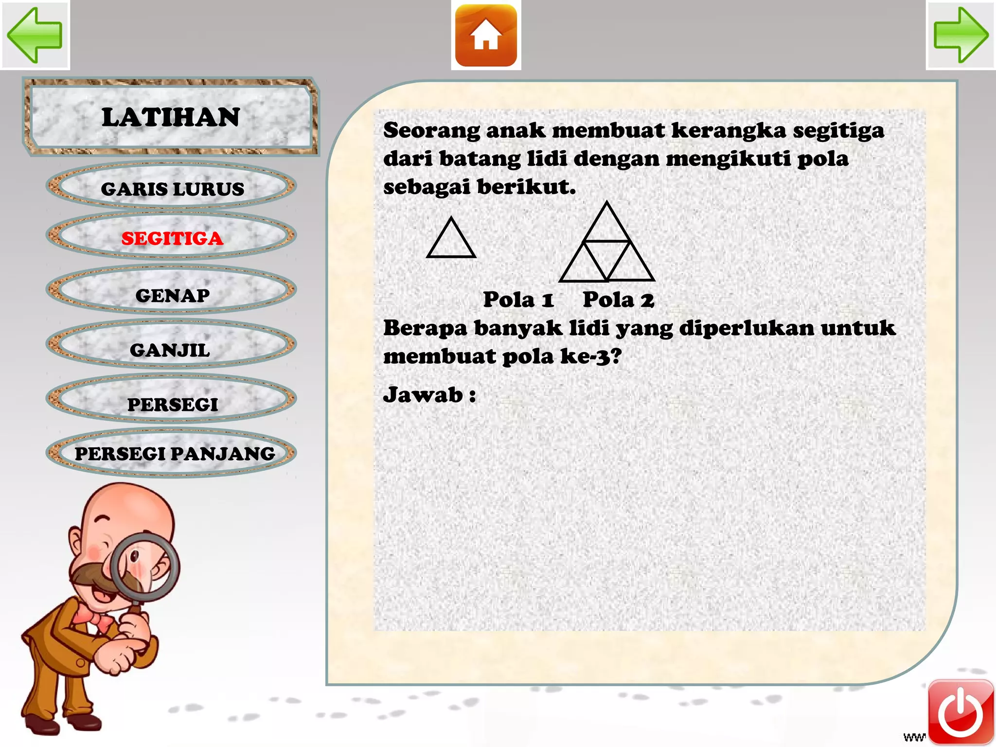 POLA BILANGAN DENGAN PEMANFAATAN ICT | PPT