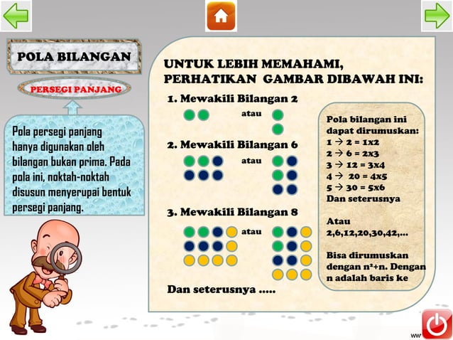 POLA BILANGAN DENGAN PEMANFAATAN ICT | PPT