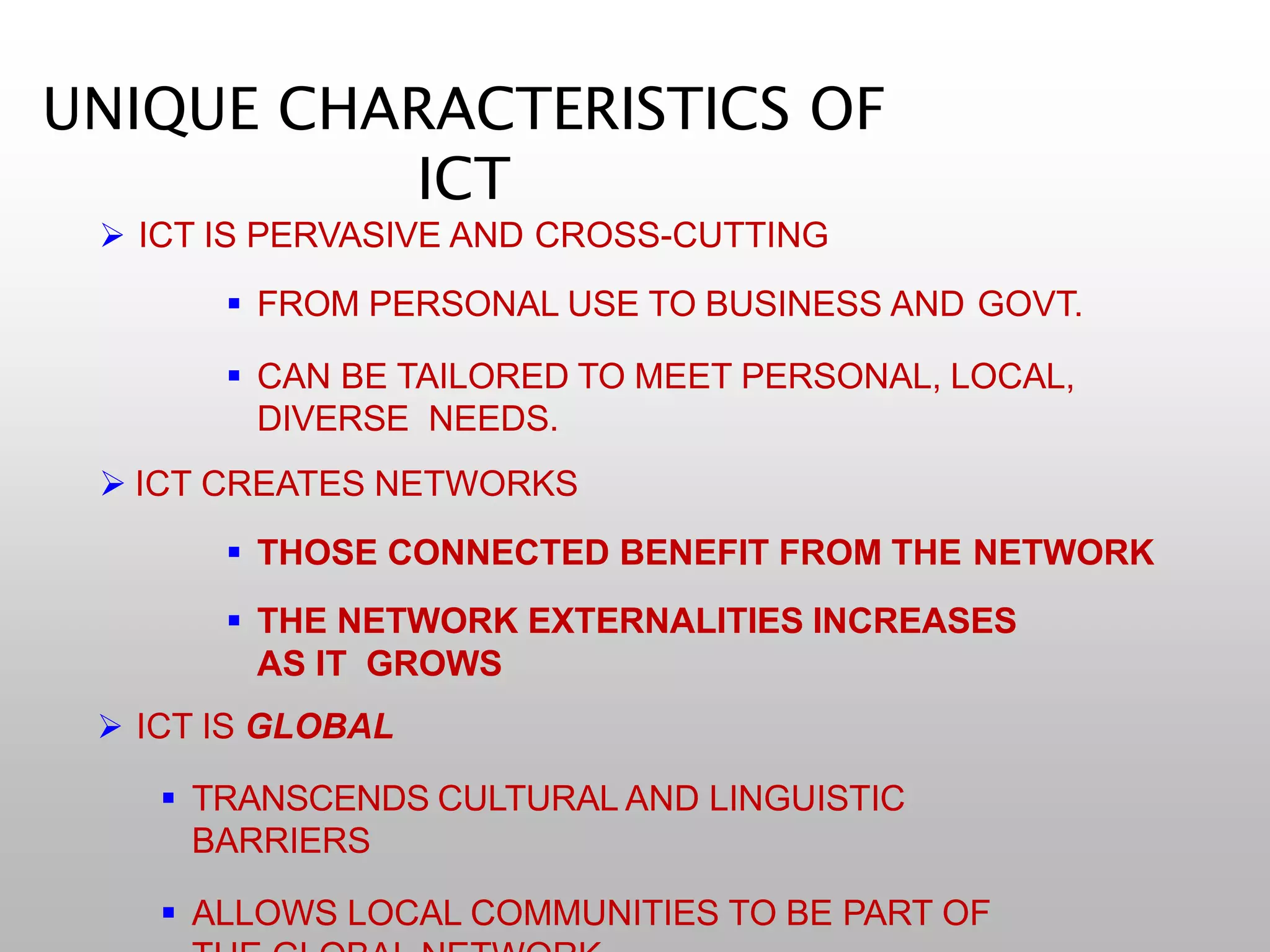 Ppt ict | PPTX