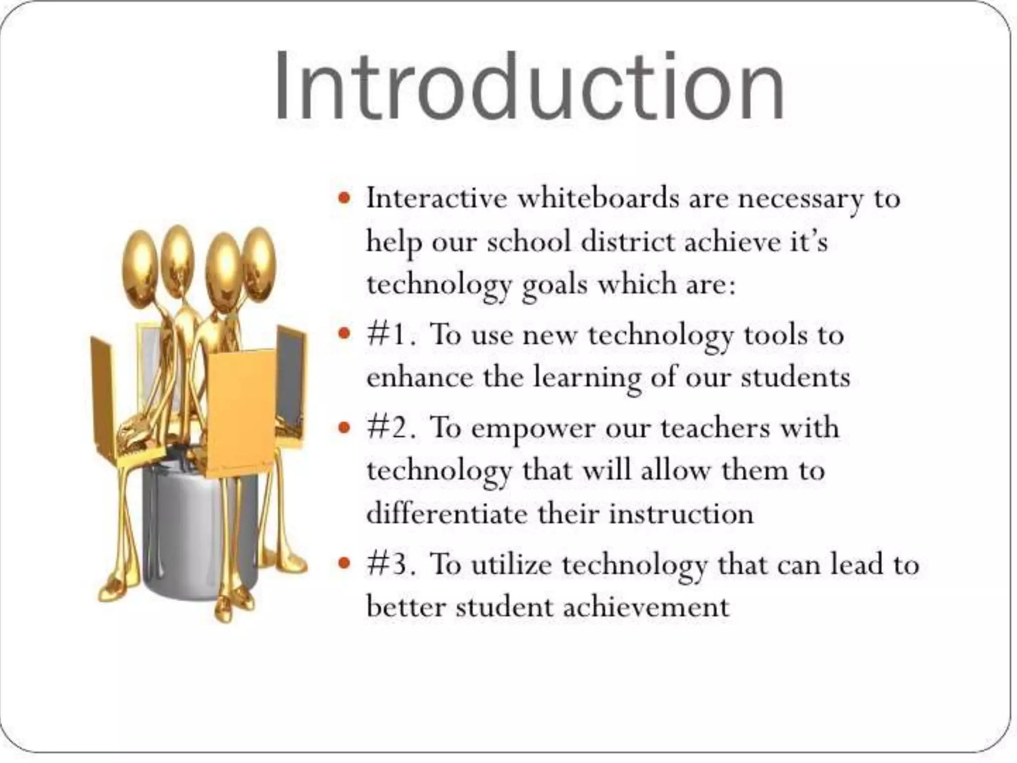 ict interactive white board | PPTX