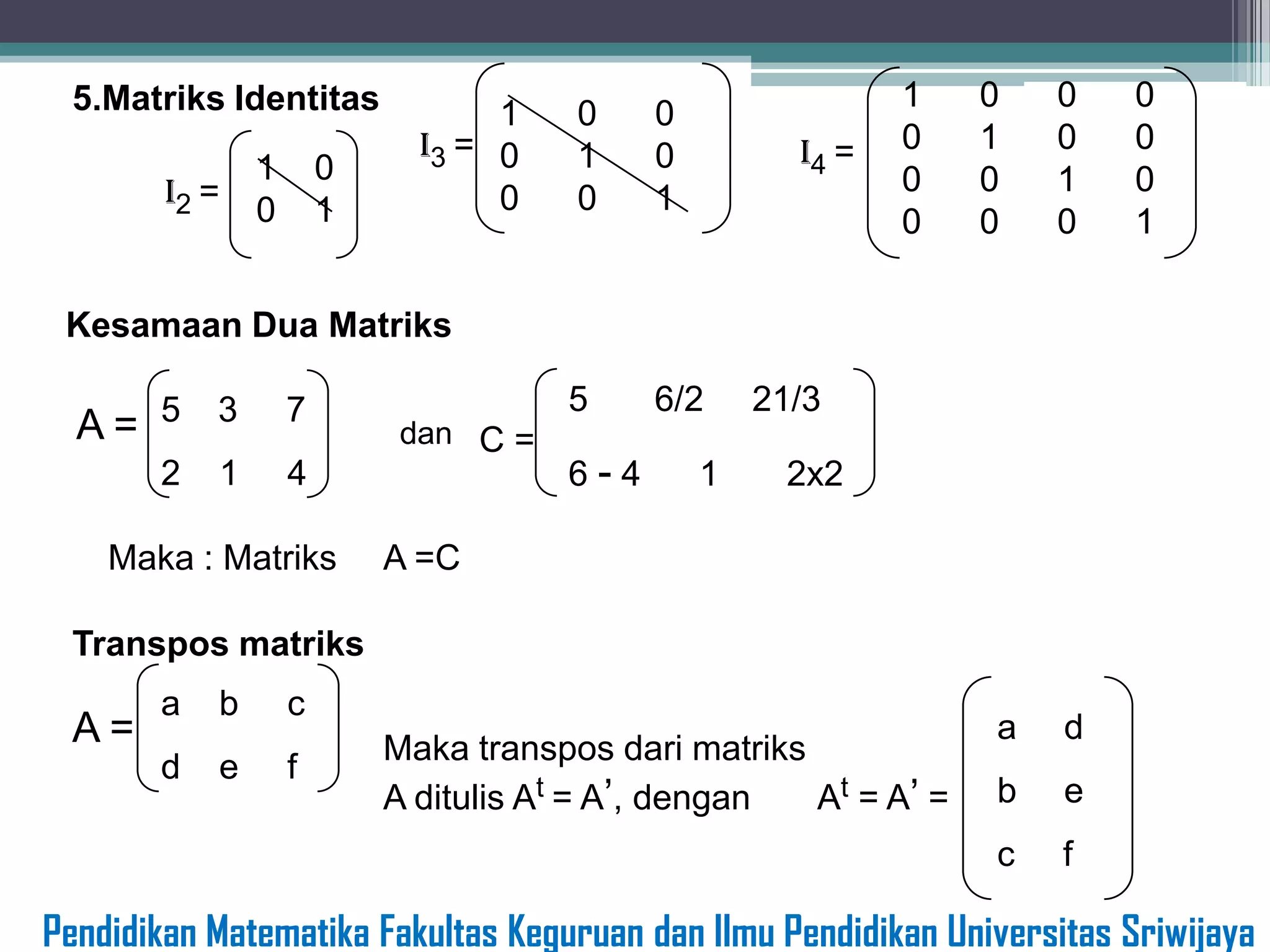 Ppt ict matriks | PPTX