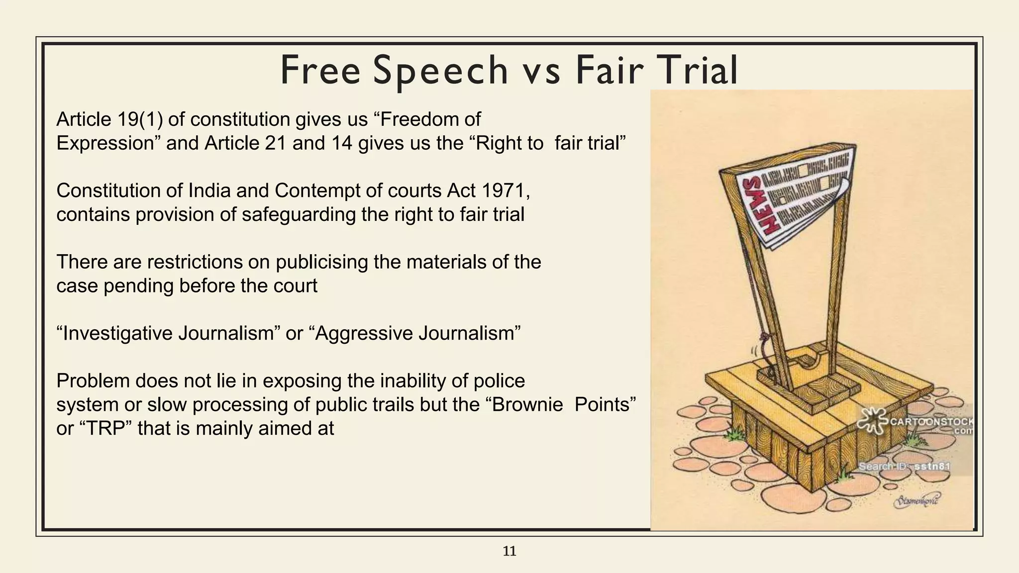Ppt idea of fair trial | PPT