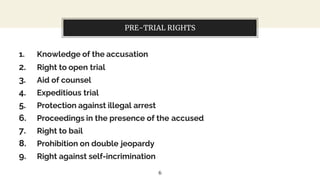Ppt idea of fair trial | PPT