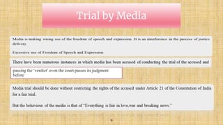 Ppt idea of fair trial | PPT