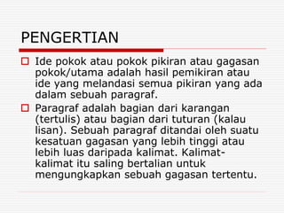 PPT Ide Pokok Paragraf.ppt
