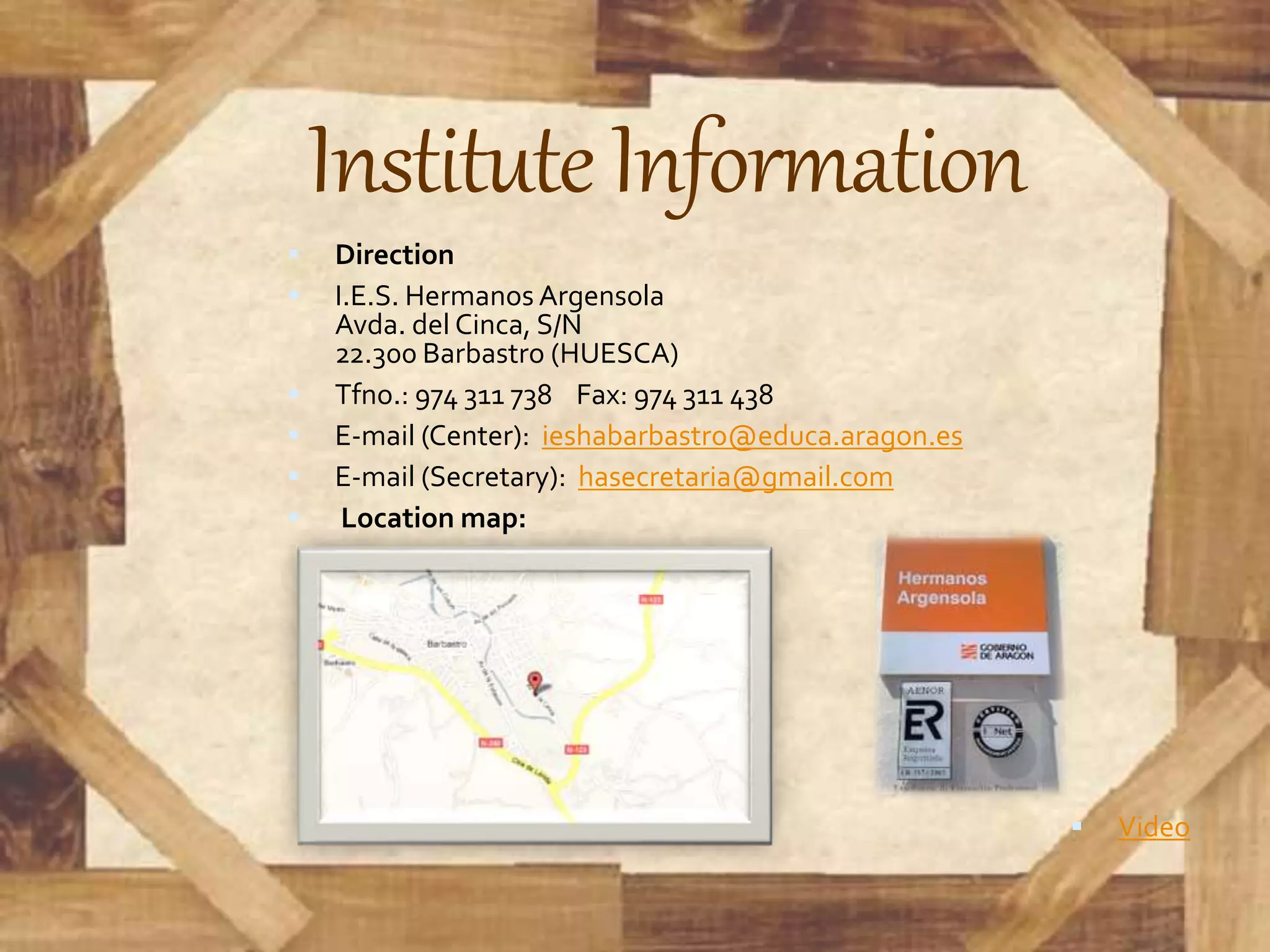 PPT IES Hermanos Argensola Guillem & Malamene | PPTX