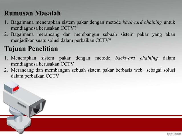 aplikasi mendeteksi kerusakan cctv.ppt