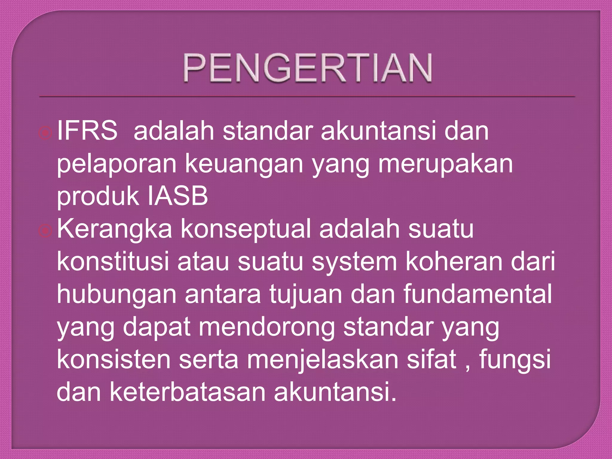 Ppt ifrs | PPTX