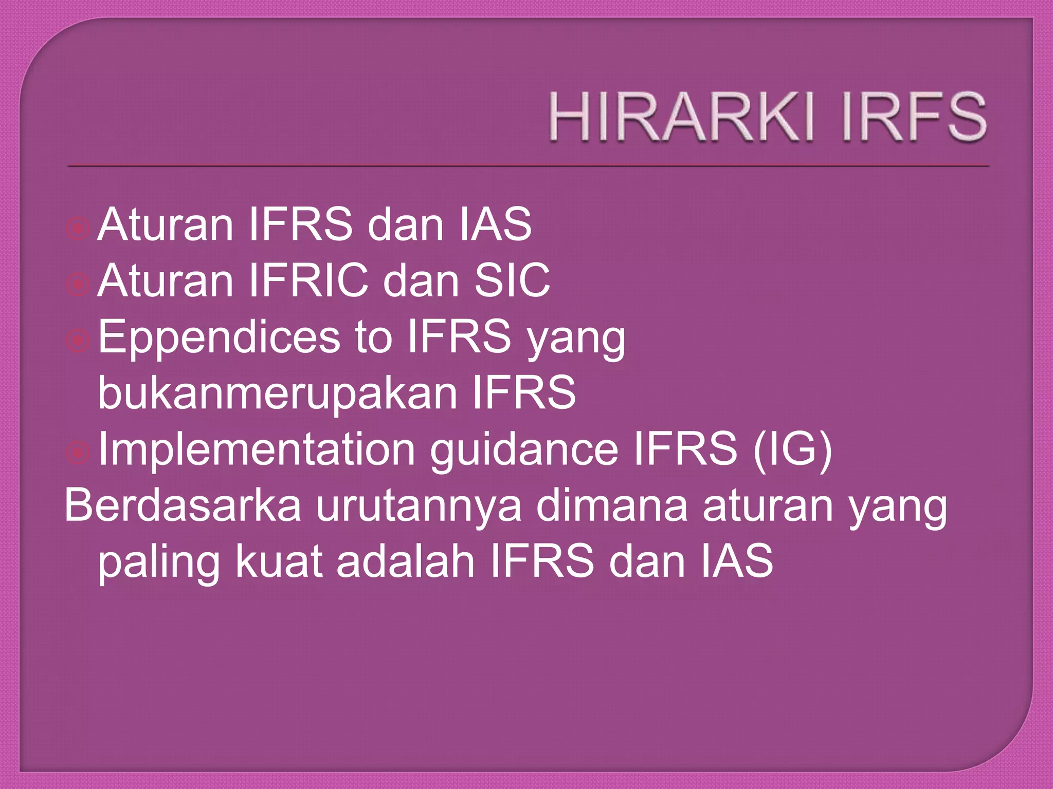Ppt ifrs | PPTX