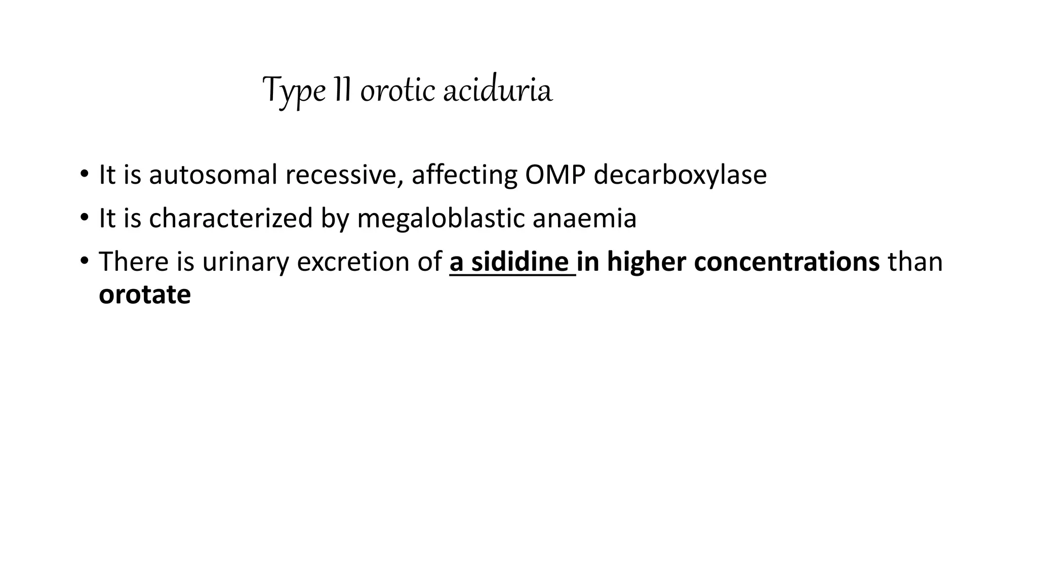 PPT II Disorders associated with nucleotides metabolism.pptx