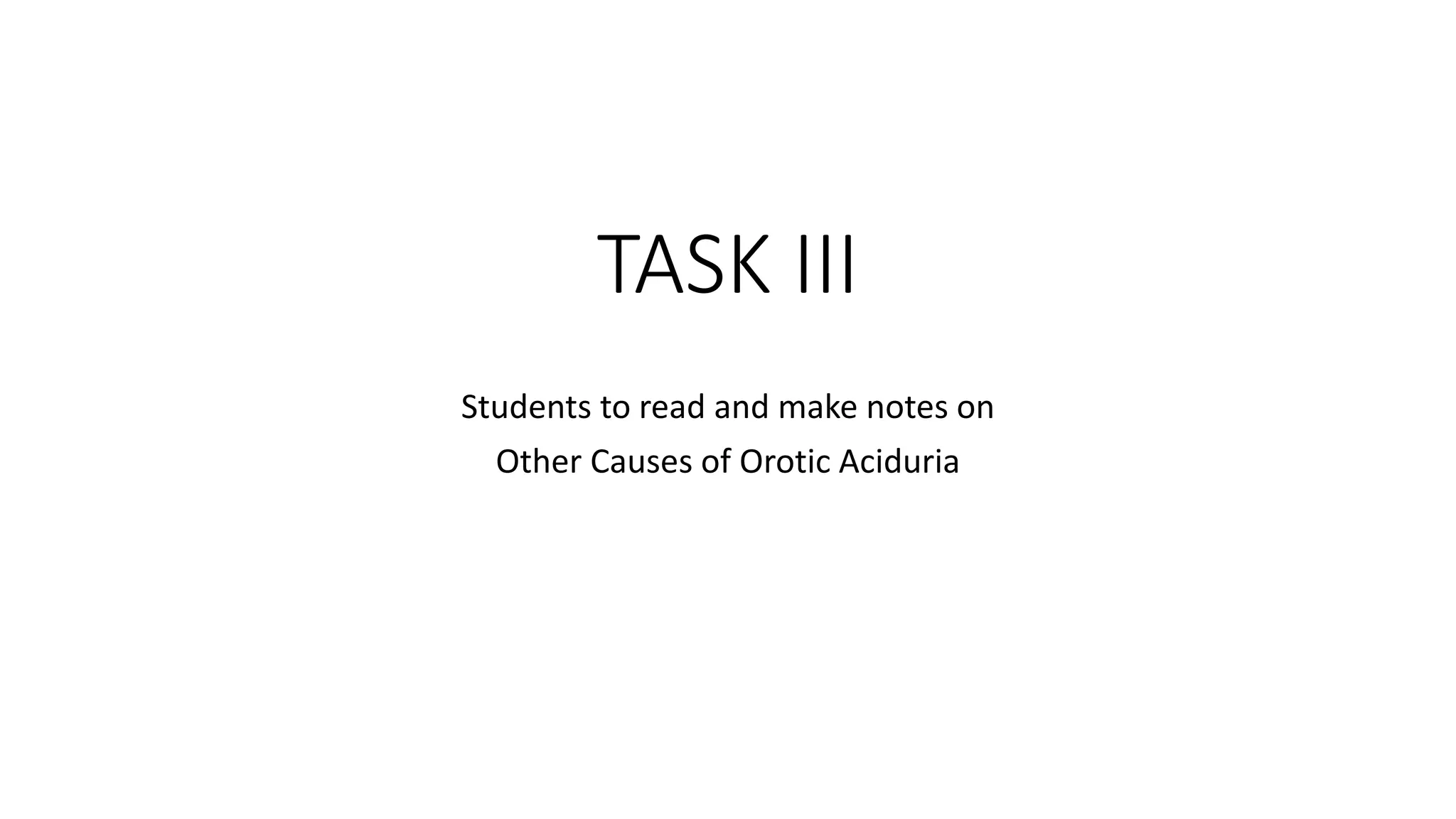 PPT II Disorders associated with nucleotides metabolism.pptx