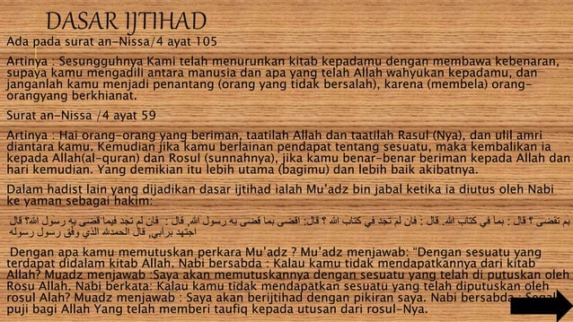 IJTIHAD | PPTX