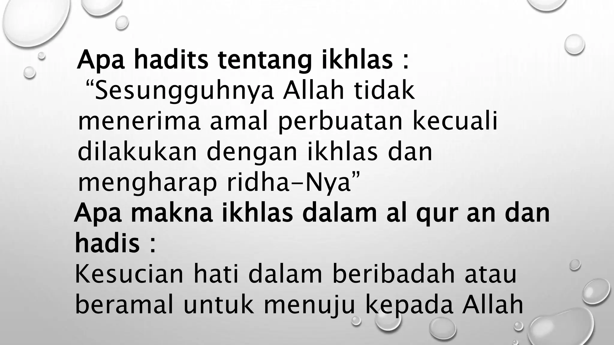 PPT TENTANG IKHLAS.PPTXKDDKKDKDKDKDKSSKK | PPTX